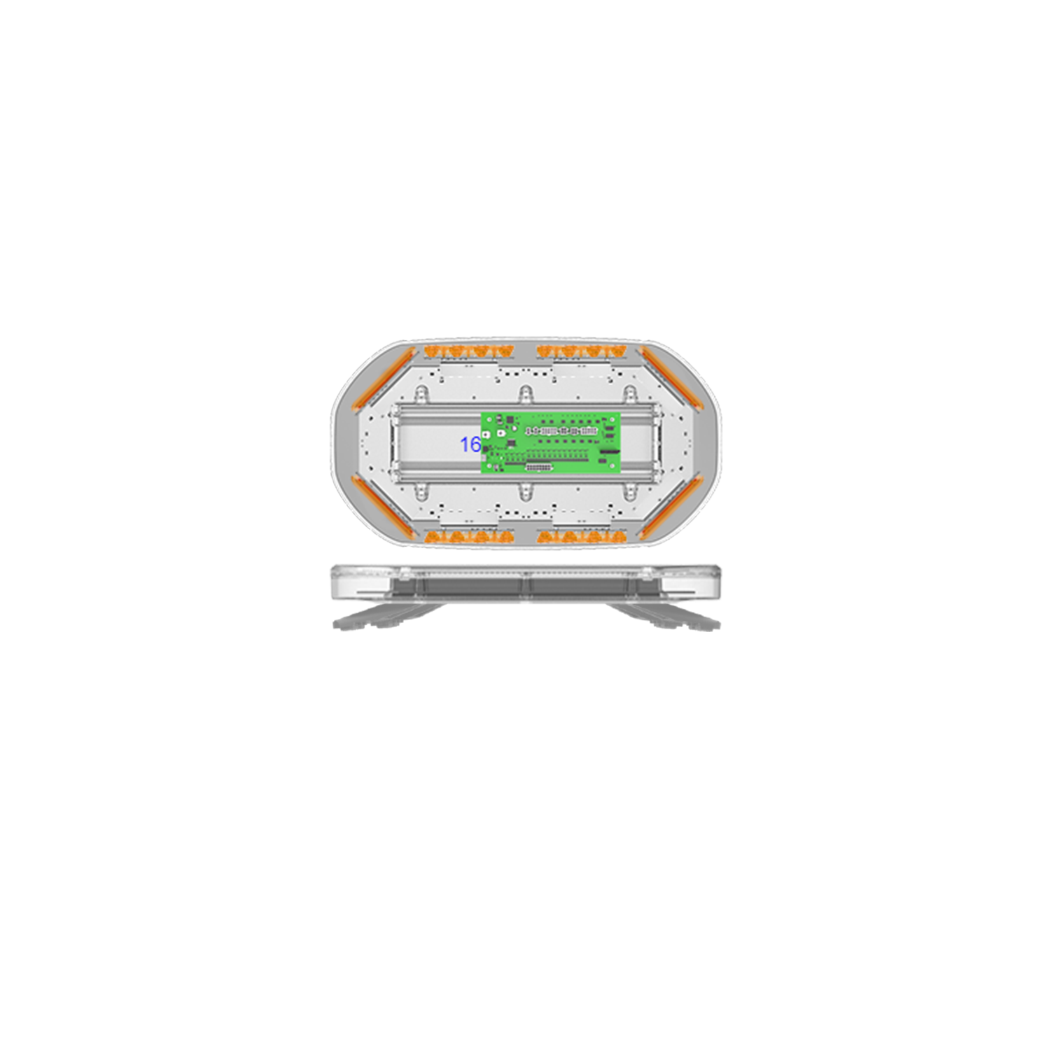 16 Series Lightbar Compact, Low Profile | 16-00021-E – Absolute Autoguard
