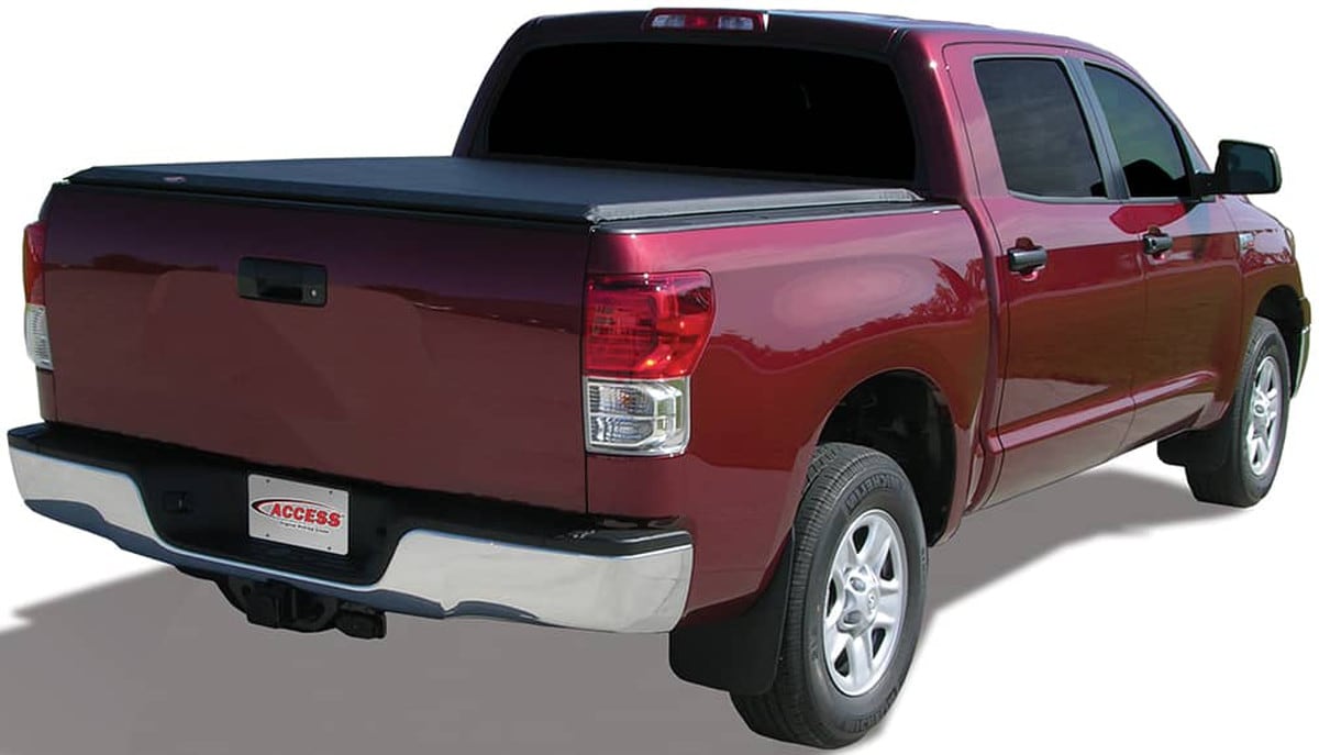 Ford F-150 Access Cover Black Soft Roll Up Tonneau Cover for 2015 to ...
