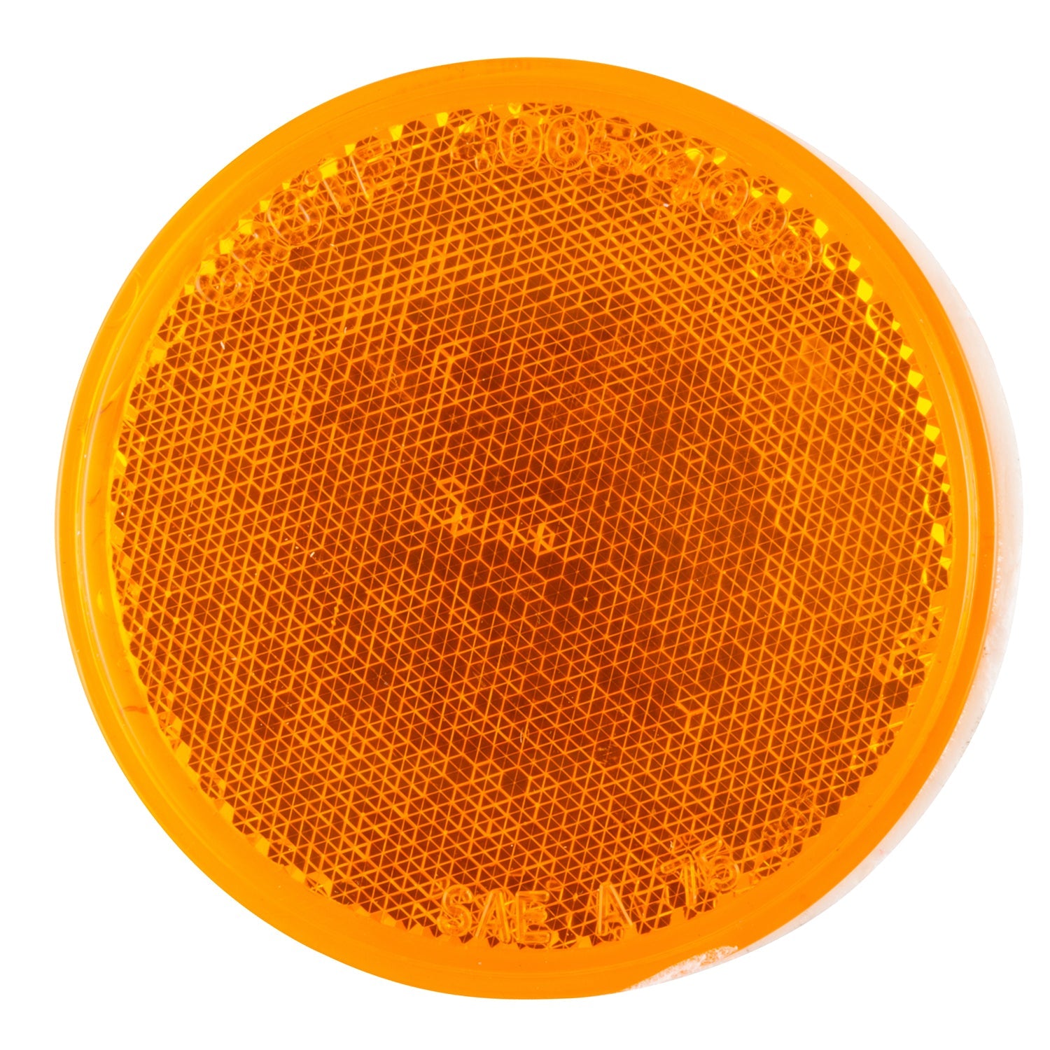 Reflector, 3", Yellow, Round Stick-On, Bulk Pack | 40053-3 – Absolute ...