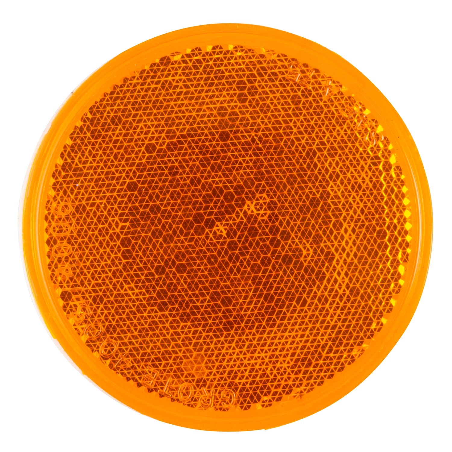 Reflector, 3", Yellow, Round Stick-On, Bulk Pack | 40063-3 – Absolute ...