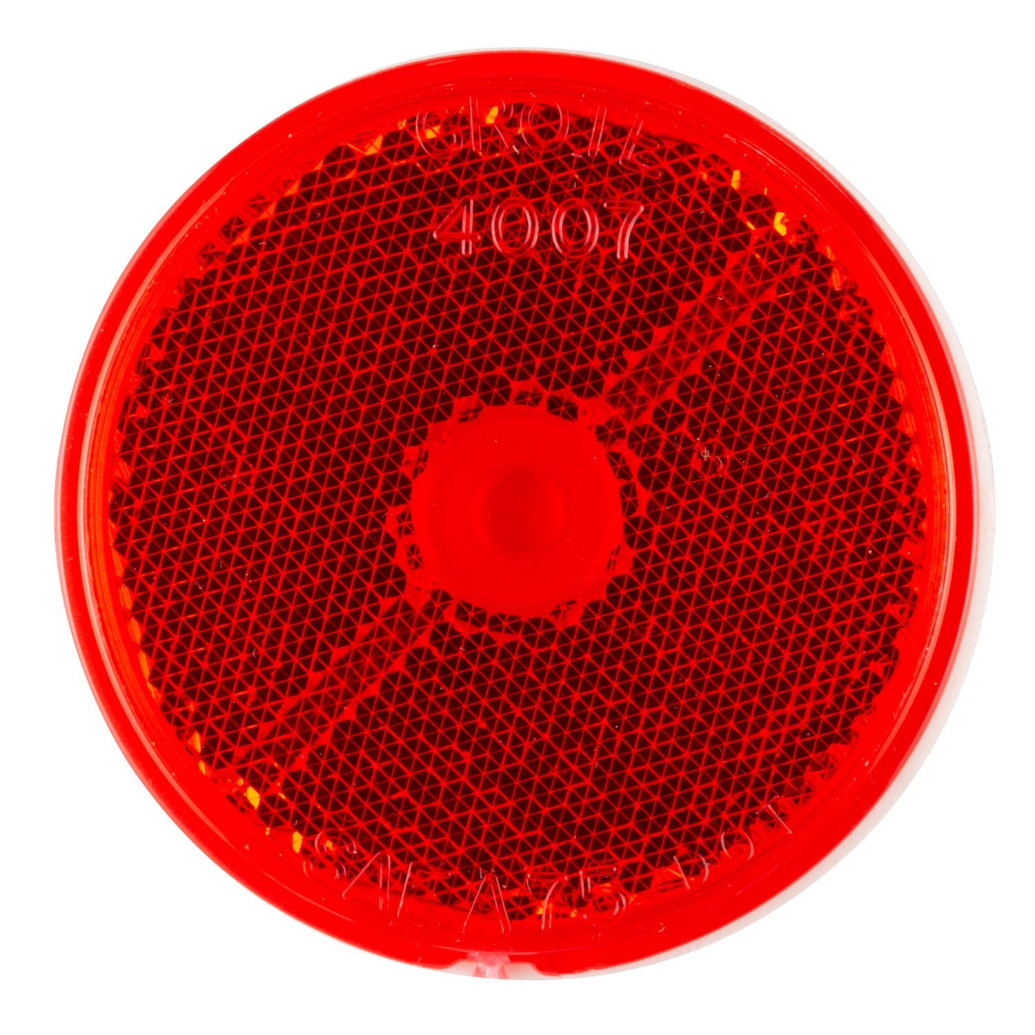 Reflector, 2.5", Red, Round Stick-On, Bulk Pack | 40072-3 – Absolute ...