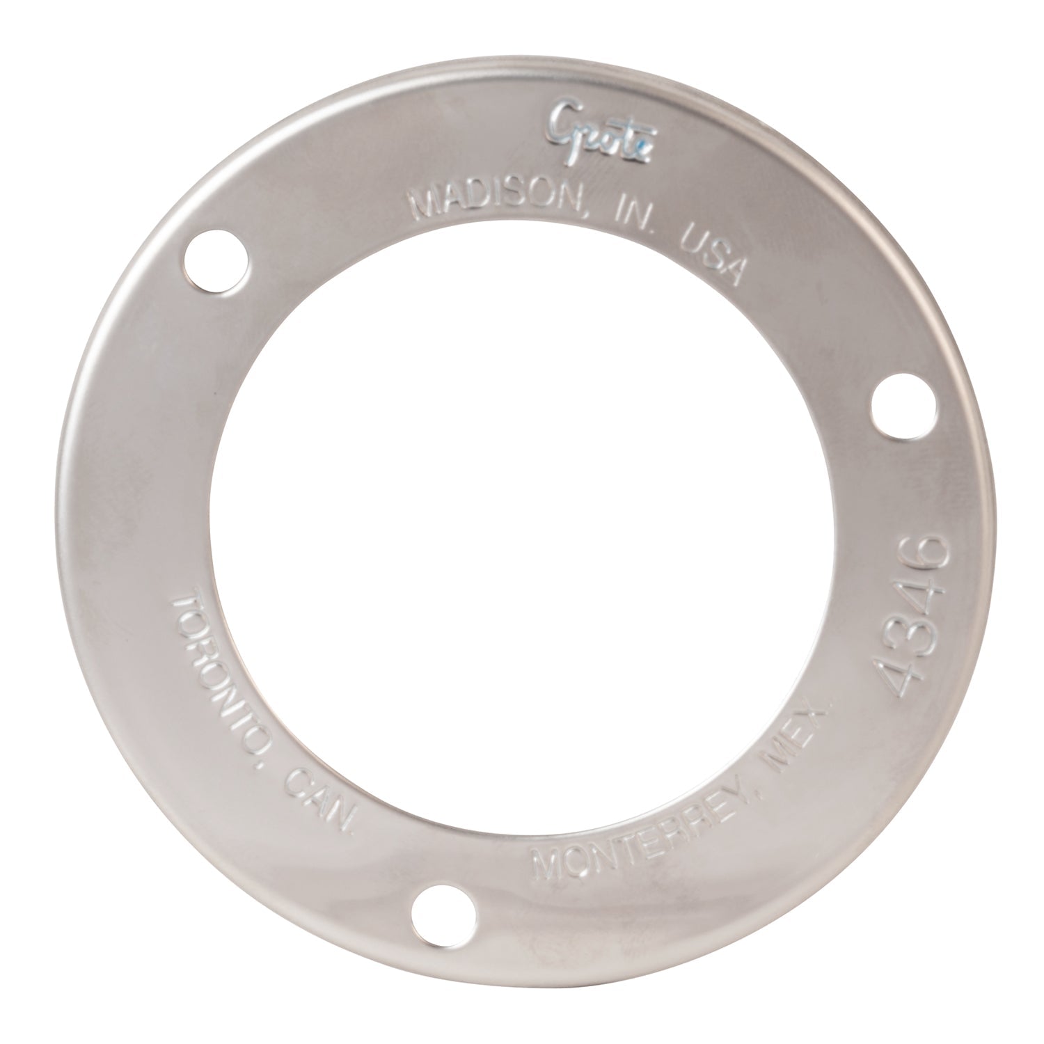 Bracket, 2", S/S, Security Ring Flange-Mount | 43463 – Absolute Autoguard
