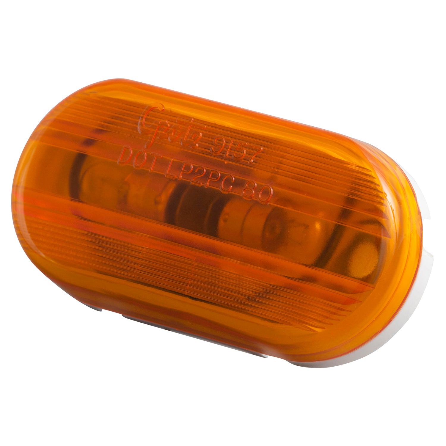 CLR/MKR Lamp,Yellow, 2-Bulb Oval,W/Optic Lens | 45263 – Absolute Autoguard