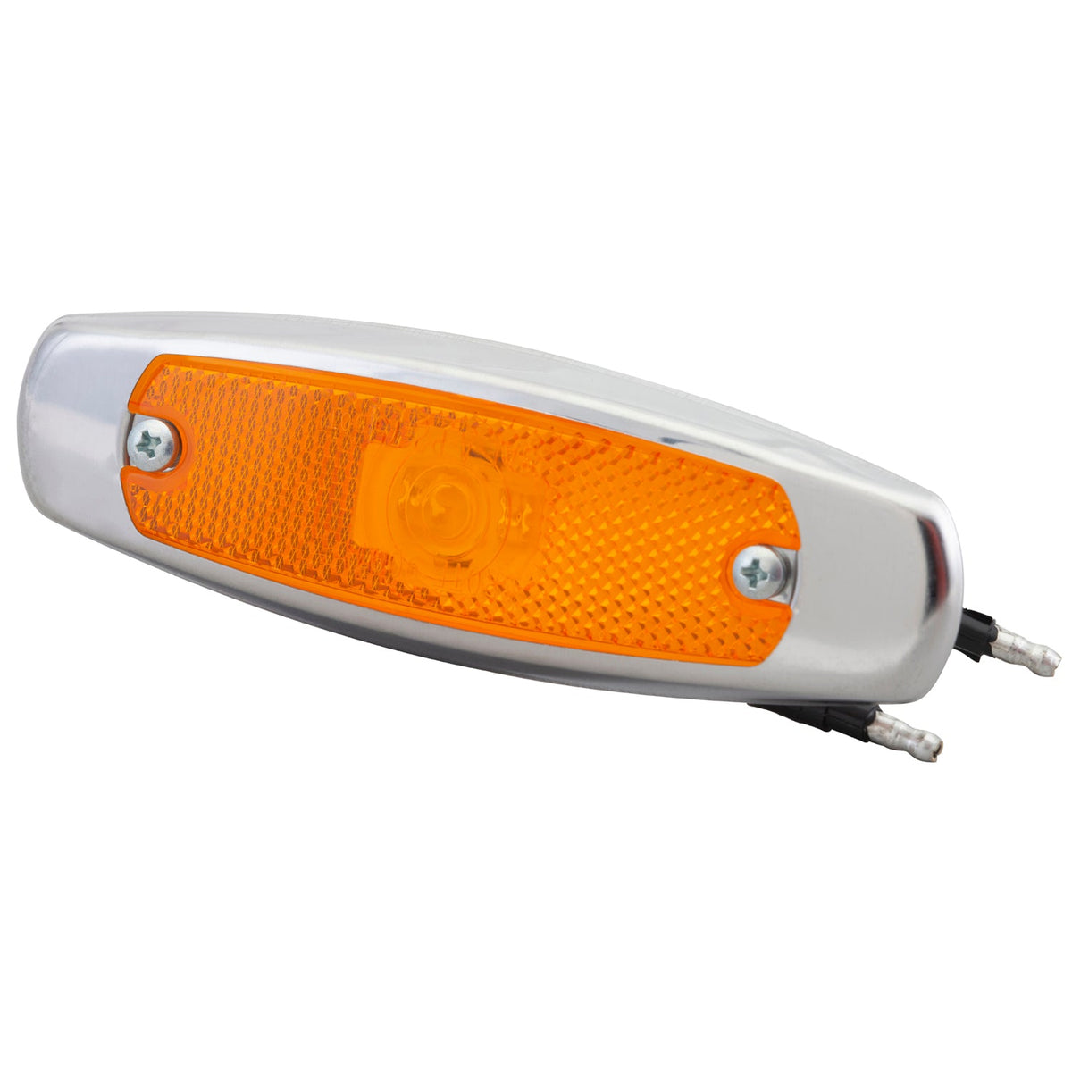 CLR/MKR Lamp, Yellow, Supernova® LED Low-Profile W/ Bezel