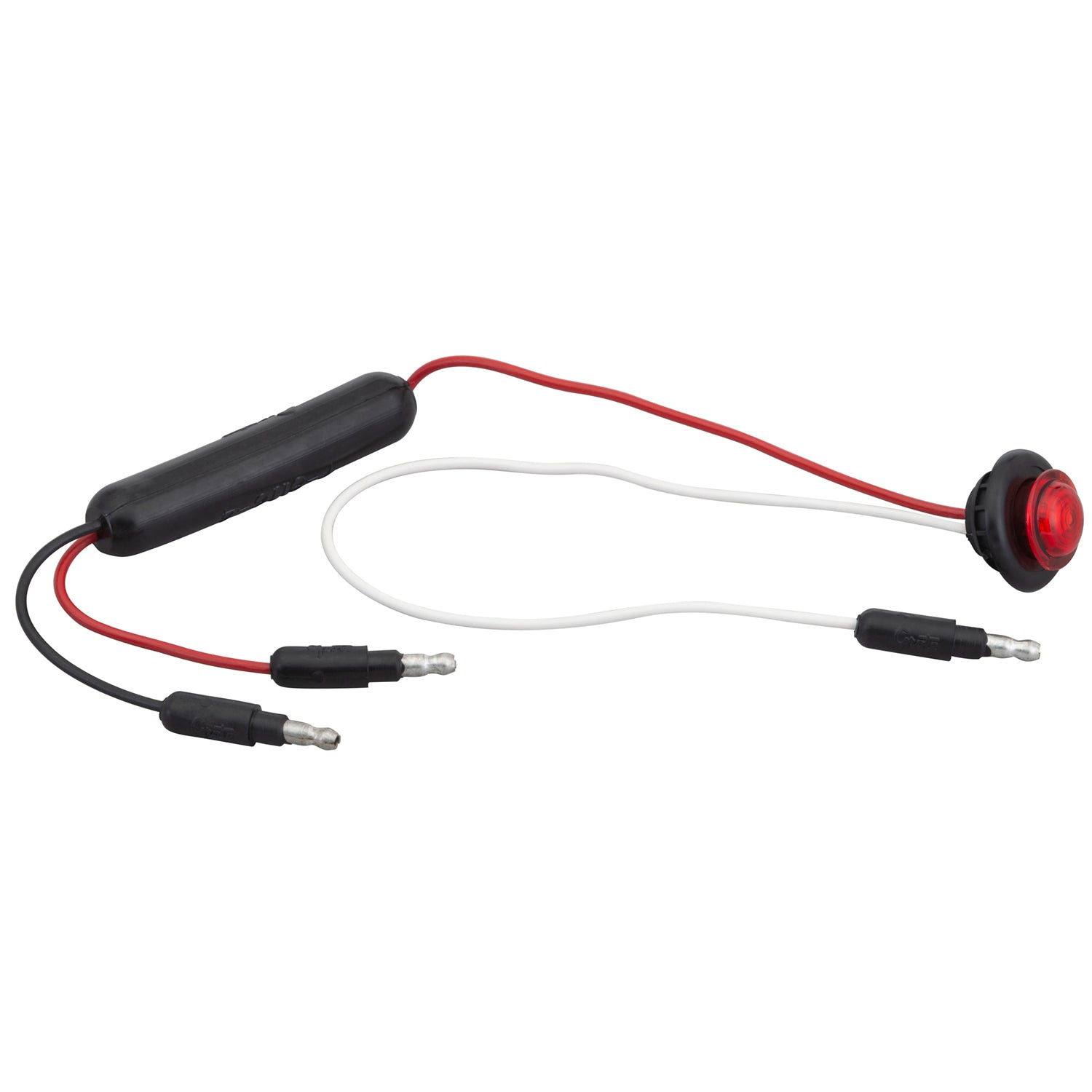 CLR/MKR Lamp, Red, Micronova® Dot LED, Dual Intensity, W/Grommet, Slim ...