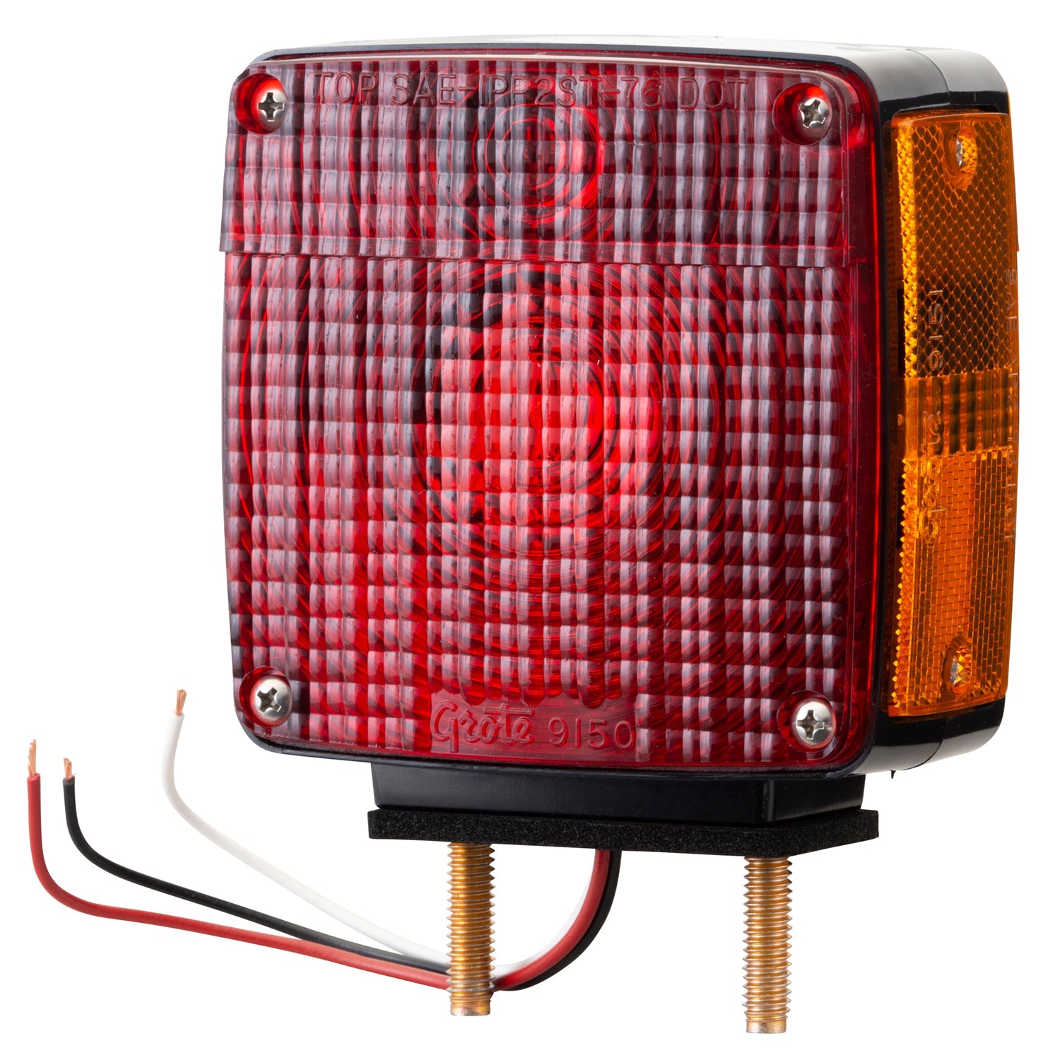 STT Lamp, Red, 2-Stud Lamp W/Pigtail, Rh | 55410 – Absolute Autoguard