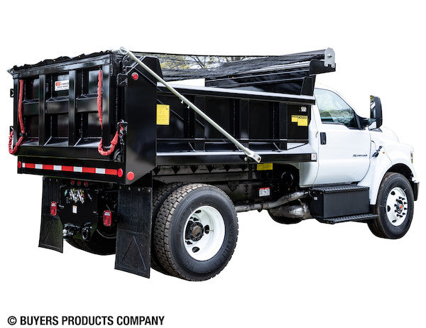 14-23 Foot Steel Tarp Kit 900W/60:1 Gear Motor - 5 Springs Without Wind ...