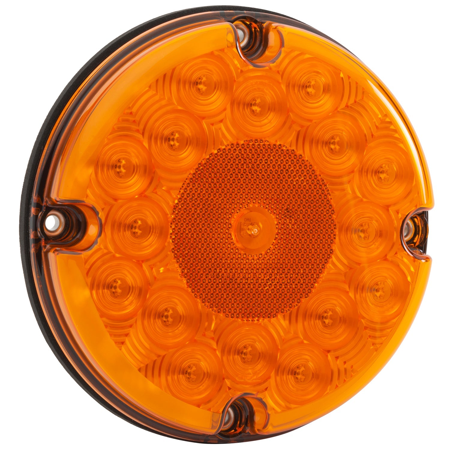 Turn Lamp, 7", Yellow, LED Bus Turn Lamp, Single Function | 55983 ...