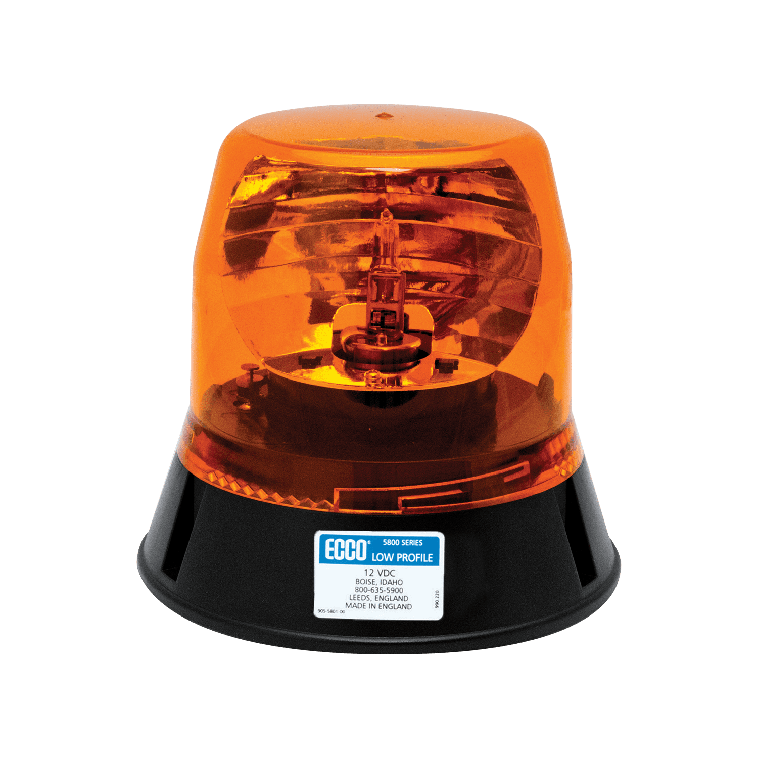 Rotating Beacon: Low profile, 12VDC, 160 FPM – Absolute Autoguard