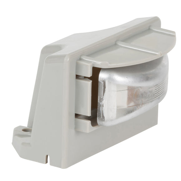 License Lamp, Gray, Light And Bracket Kit (60261 + 43960)