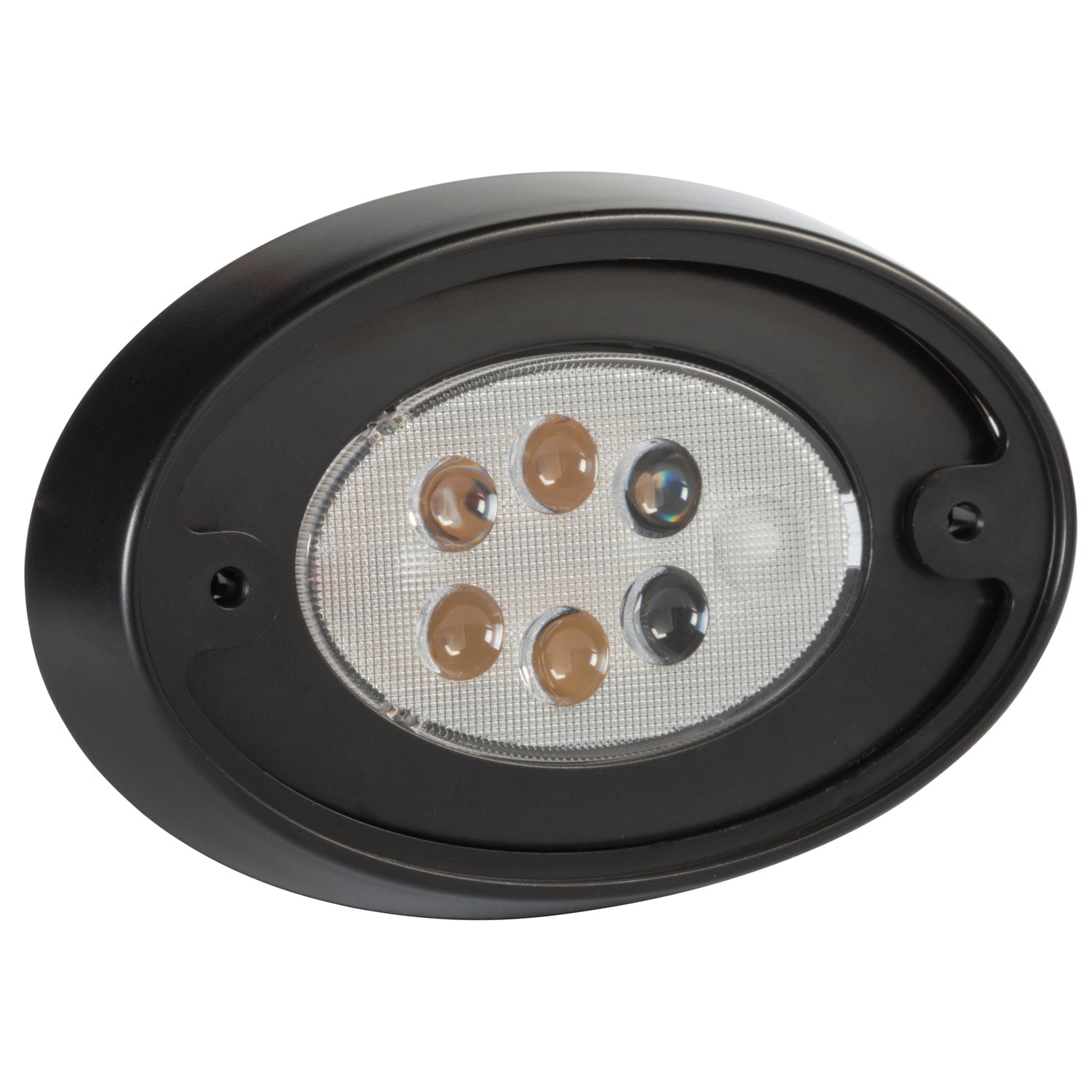 Dome/Interior Lamp, Clear, LED, Push Button, Black Base | 61851 ...