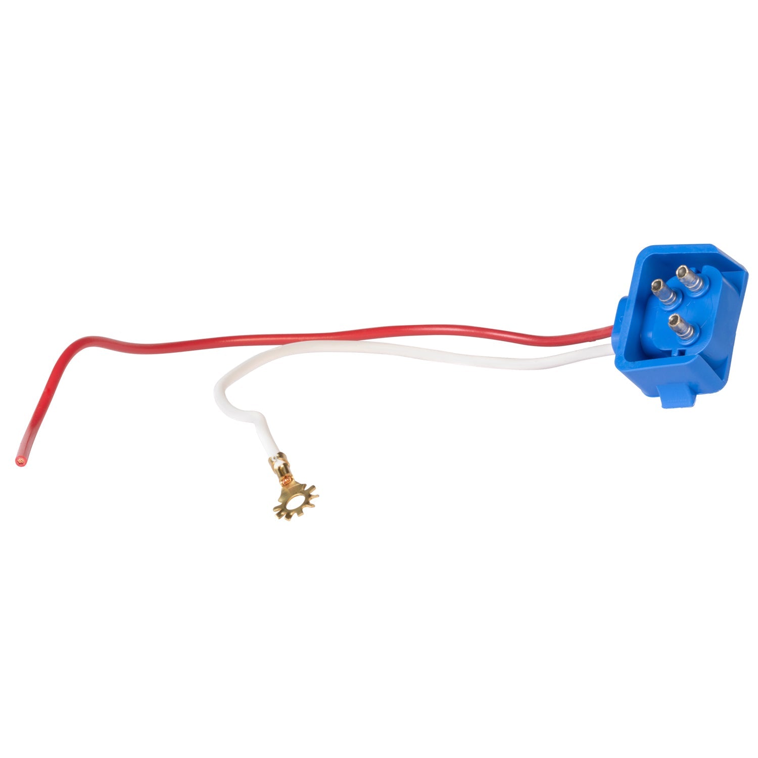 Pigtail, 10" Long Chassis Ground,Blunt Cut,2-Wire 90 Degree Pigtail ...