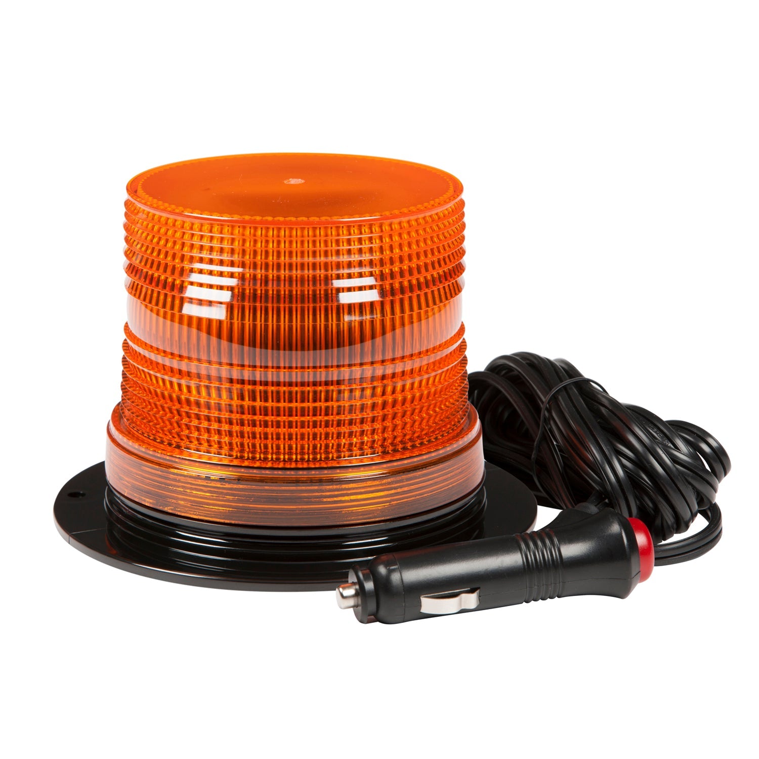 Emergency Lighting, Amber, LED Beacon S.A.E. Class Iii 12V Low Lens ...