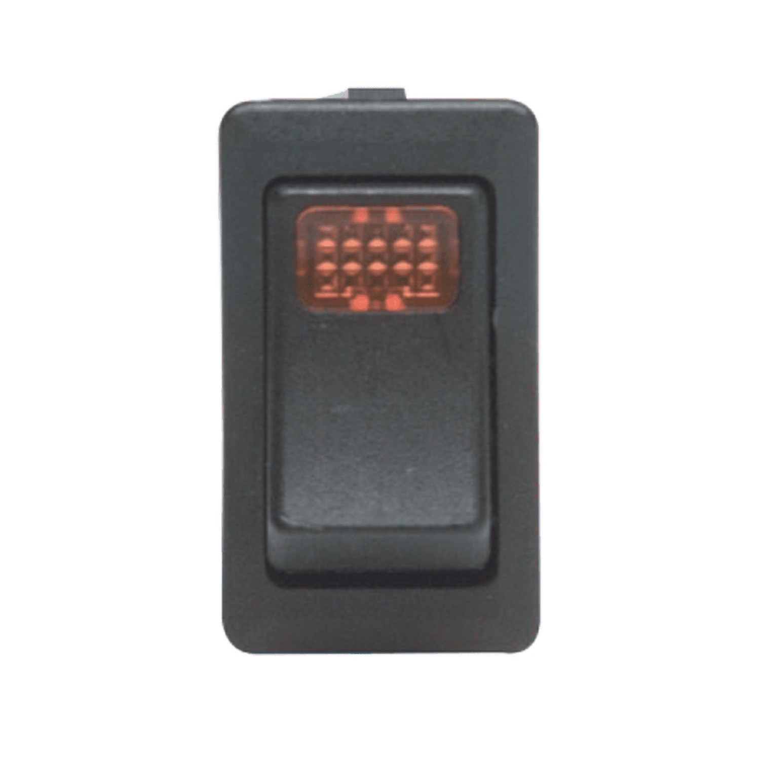 Rocker Switch: Illuminated, 12VDC, SPST | A9901 – Absolute Autoguard