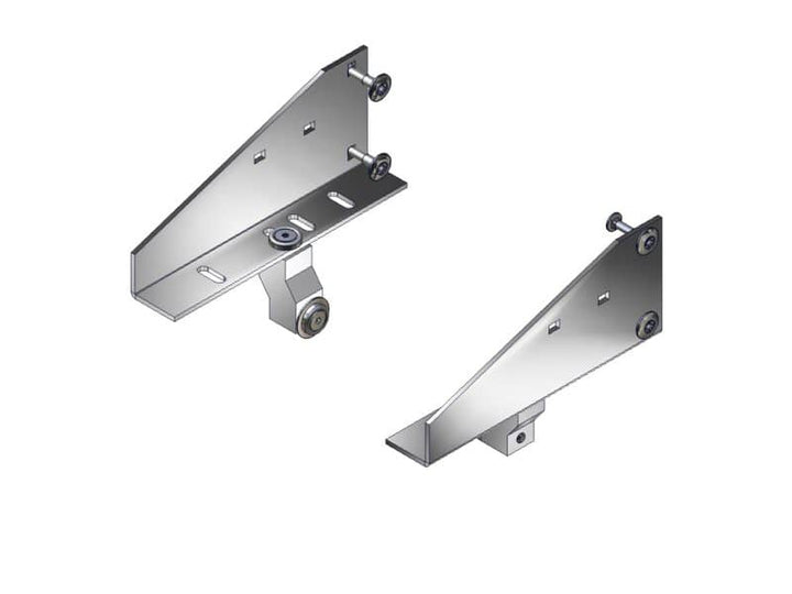 Chevrolet Silverado Westcan Silver Aluminum Cab Guard Install Kit for ...